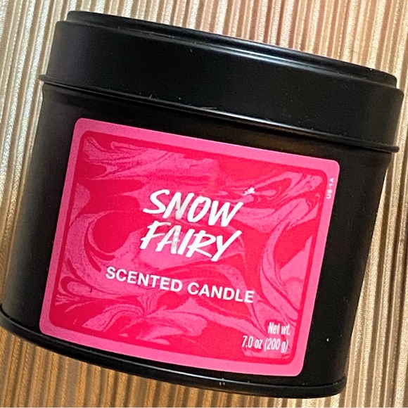 Lush | Accents | Lush Snow Fairy Scented Candle 7oz | Poshmark